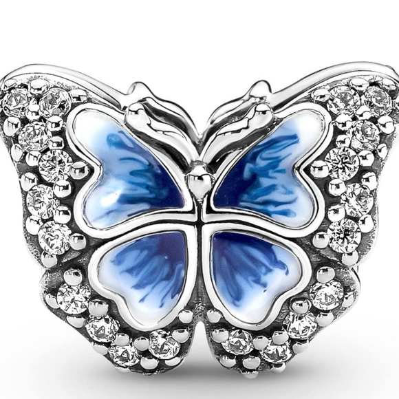Pandora | Jewelry | Pandora Butterfly Sparkling Charm | Poshmark